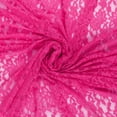 Romex Textiles Nylon Spandex Floral Lace Fabric - Neon Pink - Walmart.com