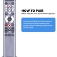 PYYAN-Backlit Replacement ERF6A80 Voice Remote Control for Hisense A7 ...