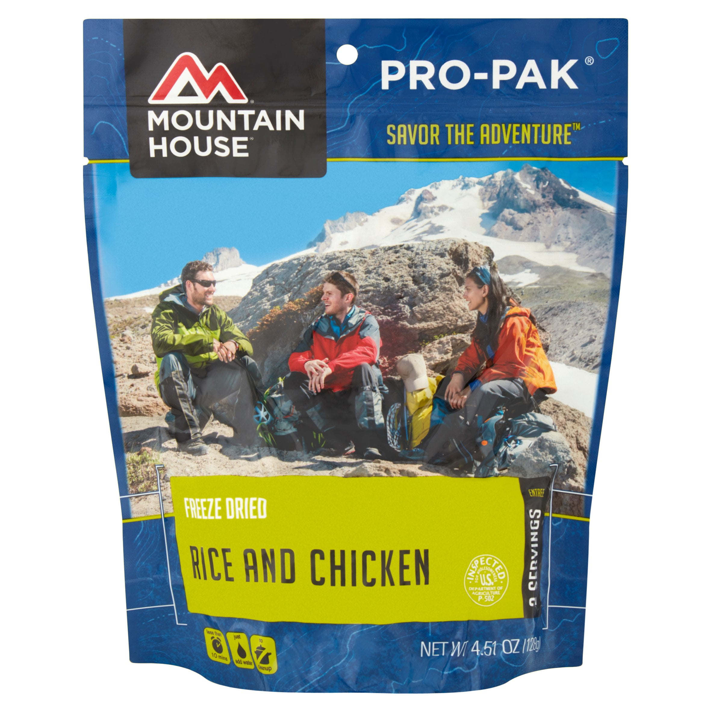 Mountain House Rice And Chicken Pro-Pak® - Walmart.com