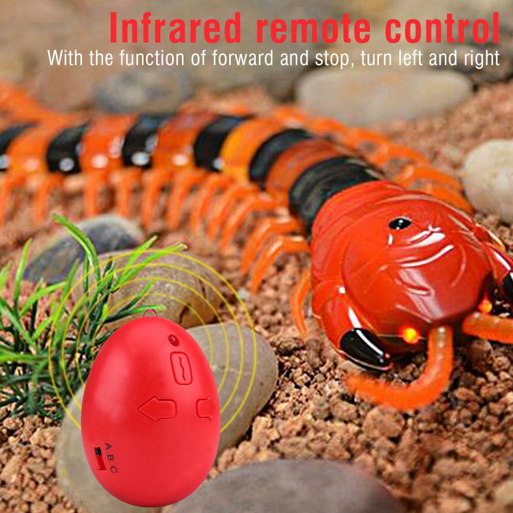 Greensen 1PC Infrared Remote Control Fake Centipede Scolopendra RC Toy ...