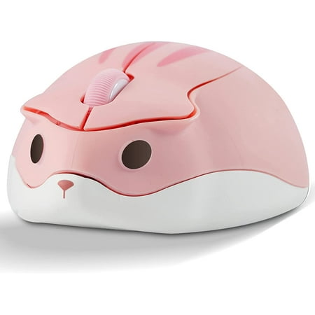 Cute hamster shape mini silent ergonomic design small portable mouse ...