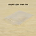 120 PCS Small Plastic Bags for Jewelry 2" x 2.76" Resealable Clear Poly ...
