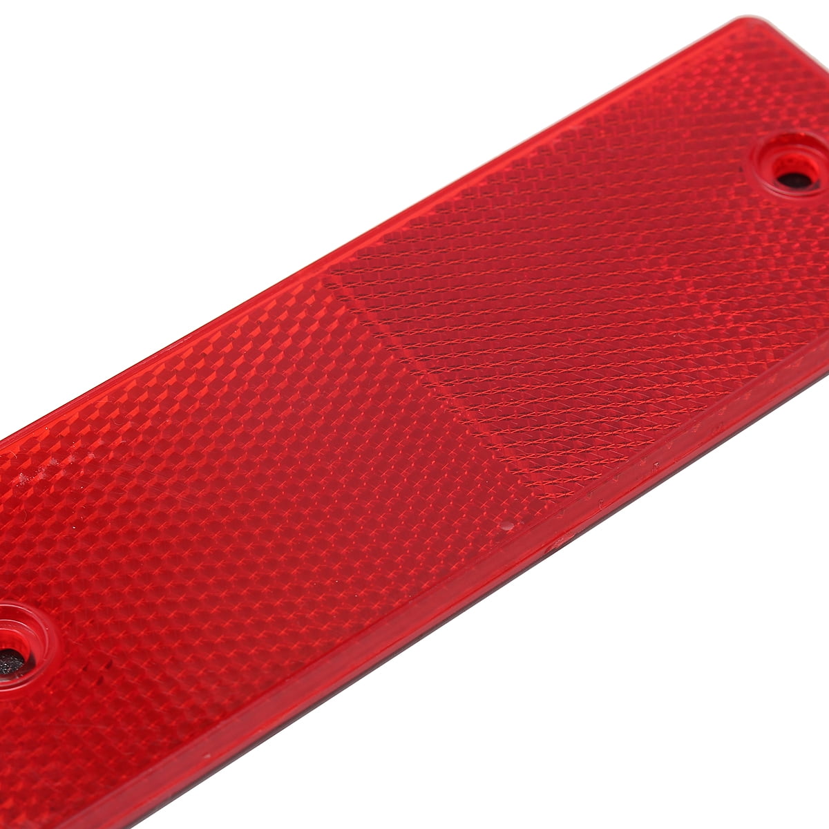 Red White Plastic Reflective Reflector Warning Plate/Tape Sticker Car ...