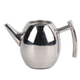 1L 1.5L Tea Pot Stainless Steel Teapot Coffee Pot Kettle With Filter ...