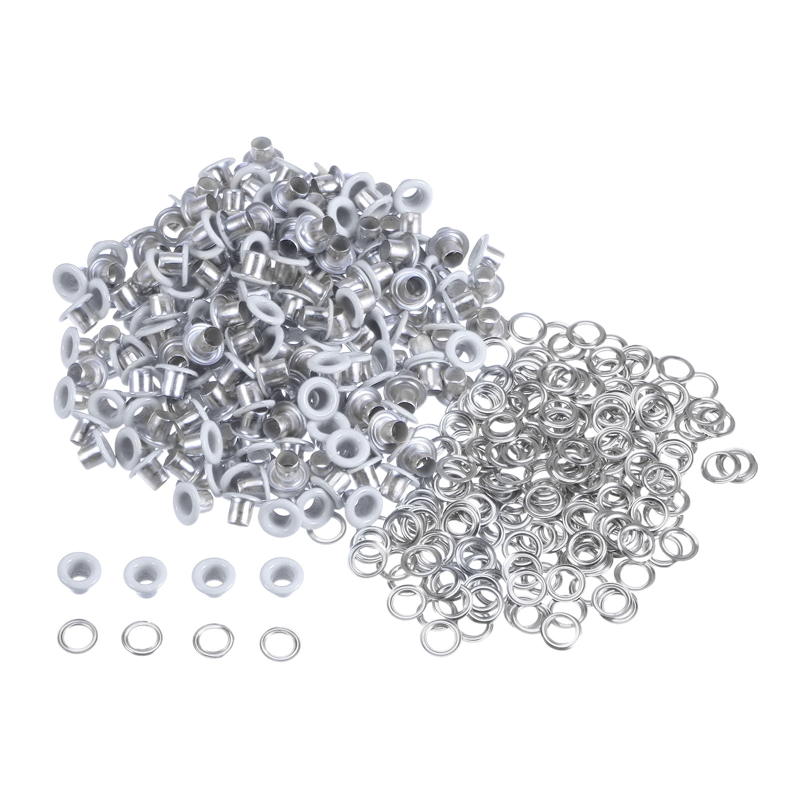 200set Grommets Kit Metal Eyelets 3mm Grommet Tool for Shoes Clothes ...