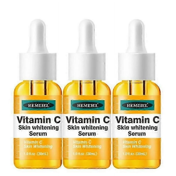 Suero facial de vitamina C con ácido hialurónico, vitamina E, vitamina C para antiarrugas y ...