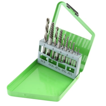 HART 5-Piece Screw Extractor Set with Protective Storage Case - Walmart.com