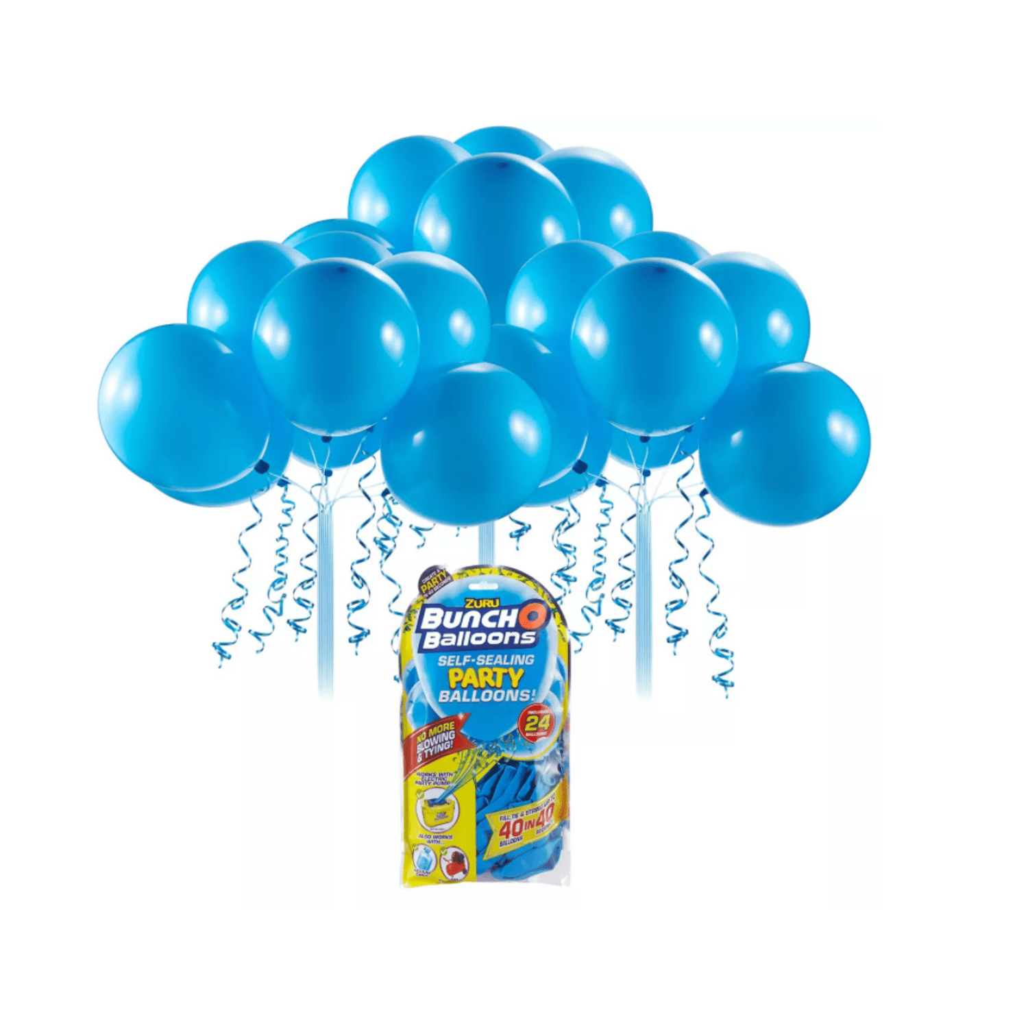 ZURU Bunch O Balloons 24ct Self Sealing Party Balloons Refill Pack In ...