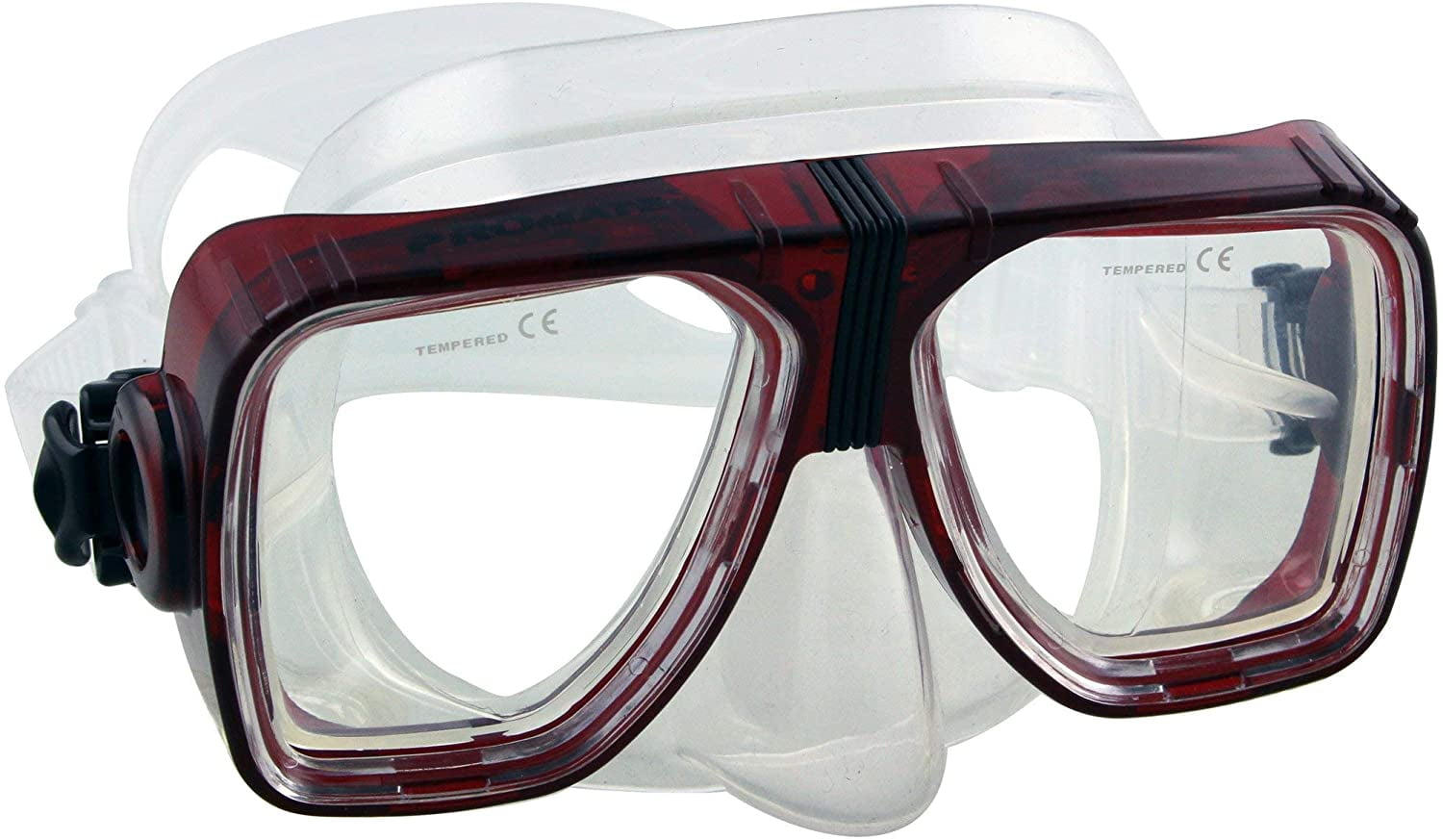 Promate Scope Prescription Scuba Diving Snorkeling Mask with ...