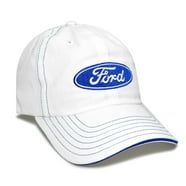 Ford Men's Vintage Wash Mesh Trucker Hat, Embroidered Logo, Snapback ...