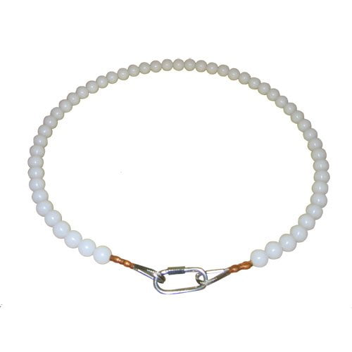 Eder Flag Beaded Retainer Ring for 11 Inch Diameter Flagpole White ...