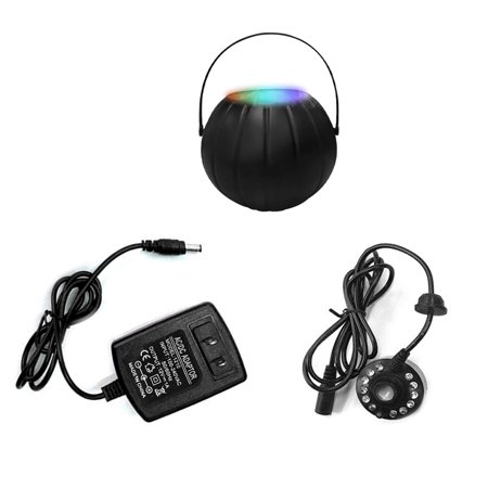 Witch Jar Atomizer Light Seven-color Flame Humidifier RGB Color ...