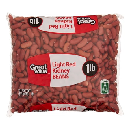 Great Value Light Red Kidney Beans, 16 Oz - Walmart.com