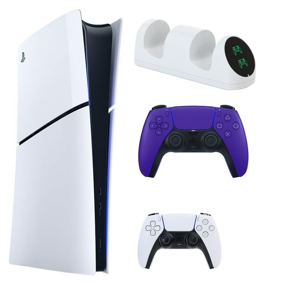 Sony PlayStation 5 Slim PS5 Console, 1TB SSD, Extra DualSense ...