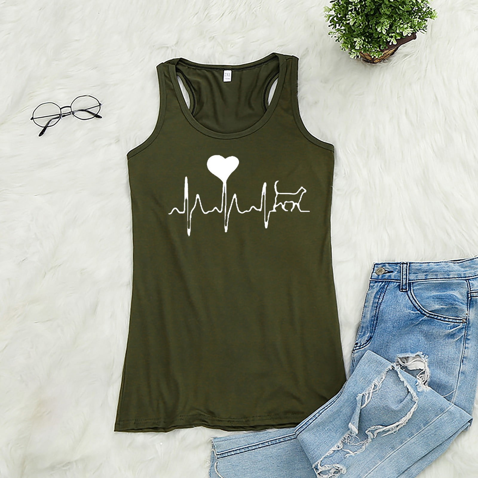 Click here for Smihono Womens Tops Womens Tank Top Women Plus Siz... prices