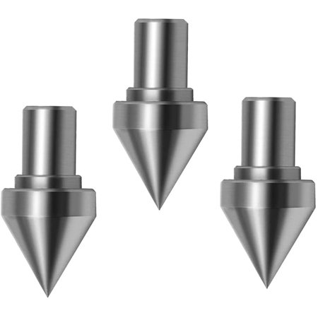 3 Pieces Wood Lathe 5/16 Shank Live Center Tailstock for Metal/Wood ...