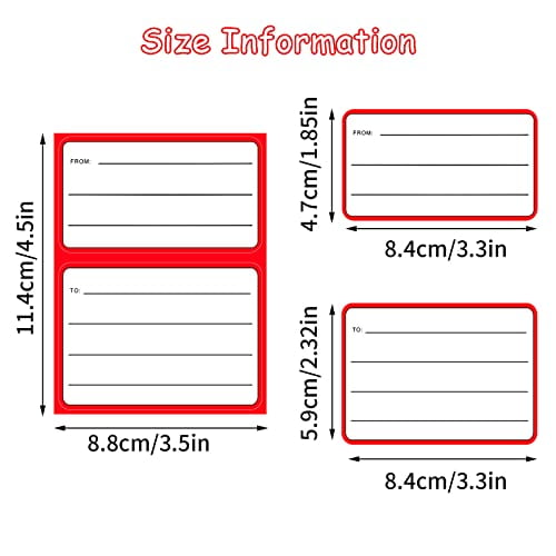 Self Addressed Mailing Labels