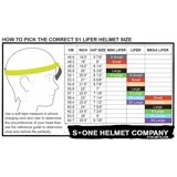 S1 Mini Lifer Helmet - Cyan Matte - Walmart.com