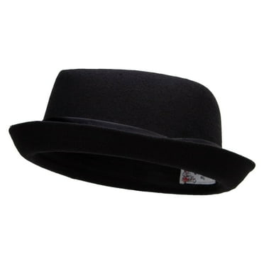 Kenny K Dressy Faux Felt Fedora with Feather (Men) - Walmart.com
