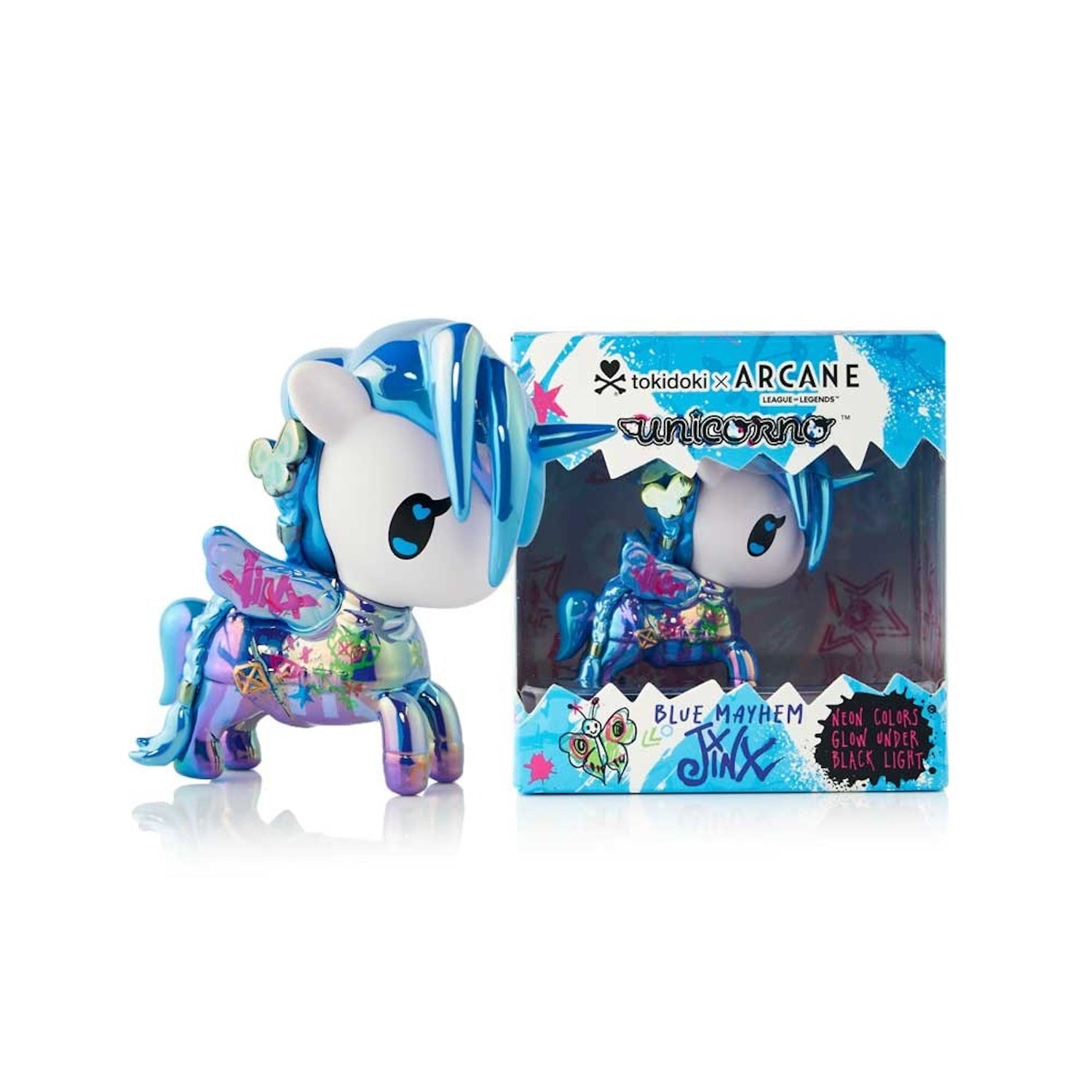 Click here for Tokidoki X Arcane: Unicorno - Blue Mayhem Jinx Spe... prices
