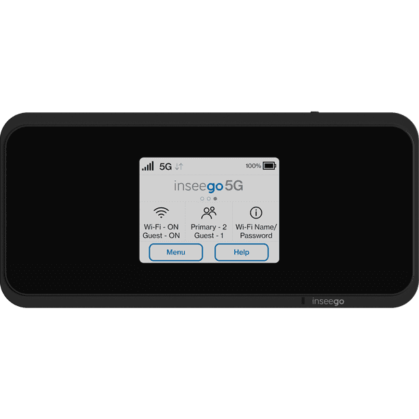 Restored Inseego Mifi M2000 5G and 4G LTE Hotspot Black WiFi 6 ...