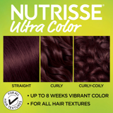 Garnier Nutrisse Nourishing Hair Color Creme, BR1 Deepest Intense ...