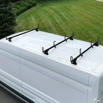 Vantech Heavy Duty 3 Bar Steel Ladder Roof Rack for Van, Fits RAM ...