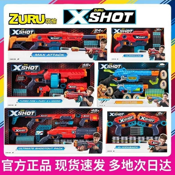 x-shot extraordinary soft bullet launcher children boy charge bullet ...