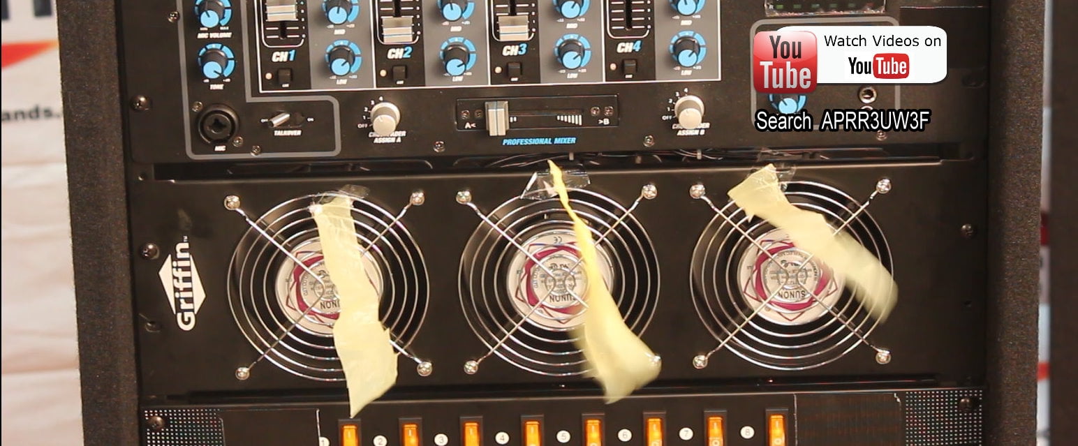 Buy Griffin Rackmount Cooling Fan 3U Ultra-Quiet Triple Exhaust Fans ...