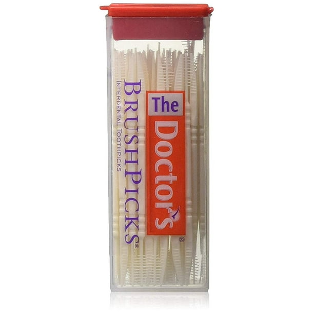 The Doctor's BrushPicks Interdental Toothpicks Helps Fight Gingivitis ...