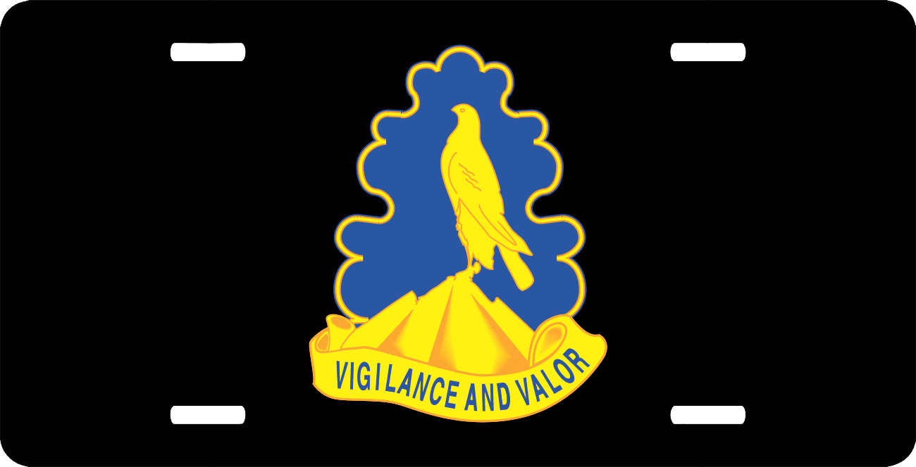 Army 157th Infantry Brigade Unit Crest License Plate - Walmart.com
