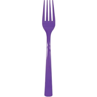 Plastic Forks, Royal Blue, 18ct - Walmart.com