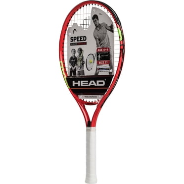 Wilson Federer Adult Tennis Racket, Red & White - Walmart.com