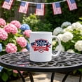 16 OZ USA 250 Years of Freedom Ceramic Coffee Mug, Patriotic American ...