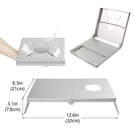 Outdoor Stainless Steel Folding Stove Table stove bracket folding ...