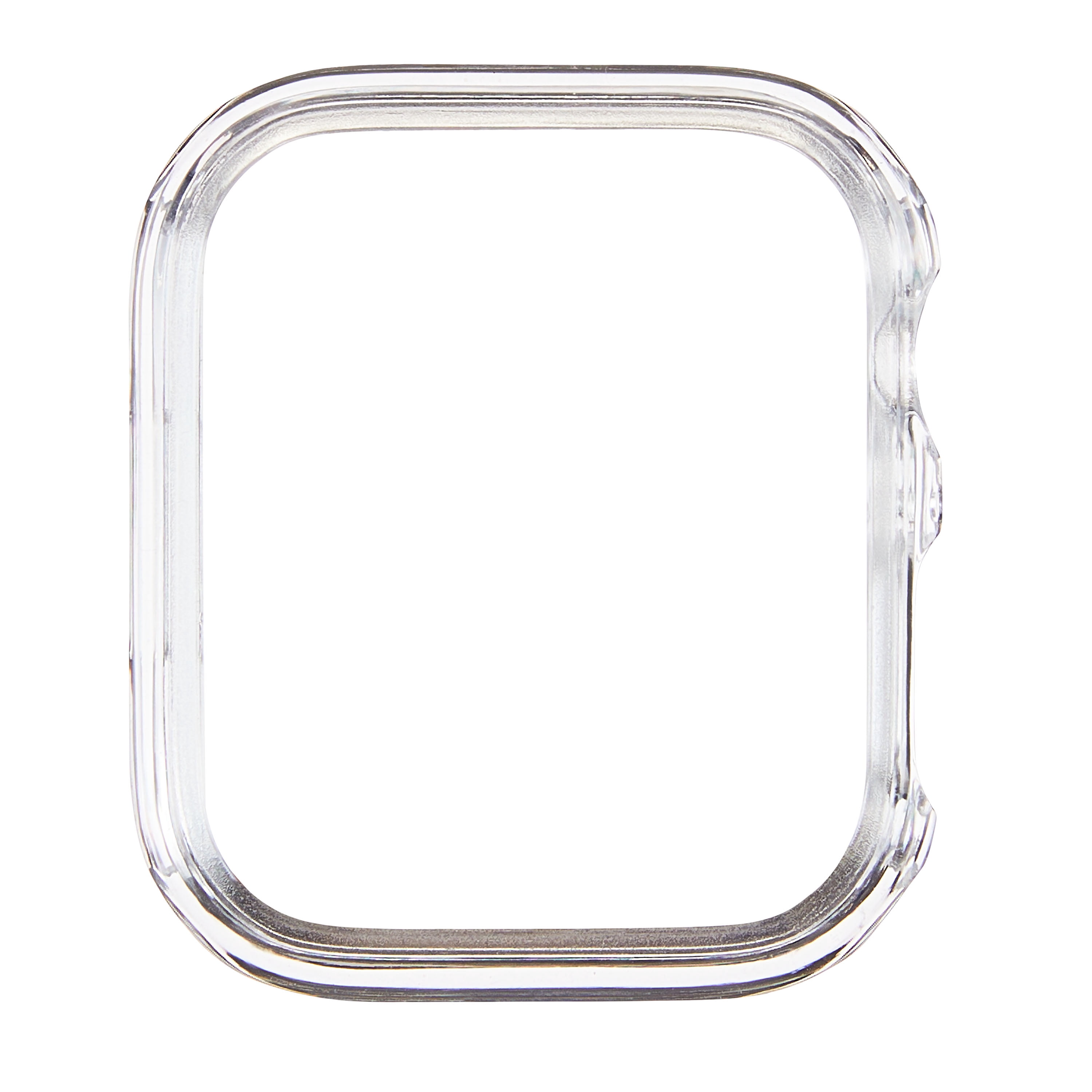 onn. 45mm Clear Protective Bumper Case for Apple Watch - Walmart.com