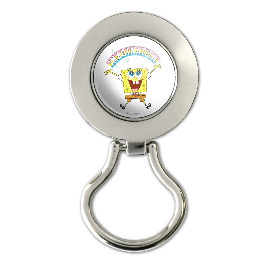 SpongeBob Imagination Rainbow Magnetic Metal Eyeglass ID Badge Holder ...