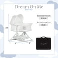 Free Shipping! Dream On Me 2-in-1 Convertible Insta Fold Bassinet and ...