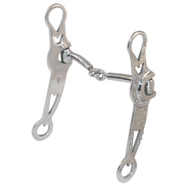 Robart Pinchless Bits IWS121 5 in. Victory Snaffle Show Bit - Walmart.com