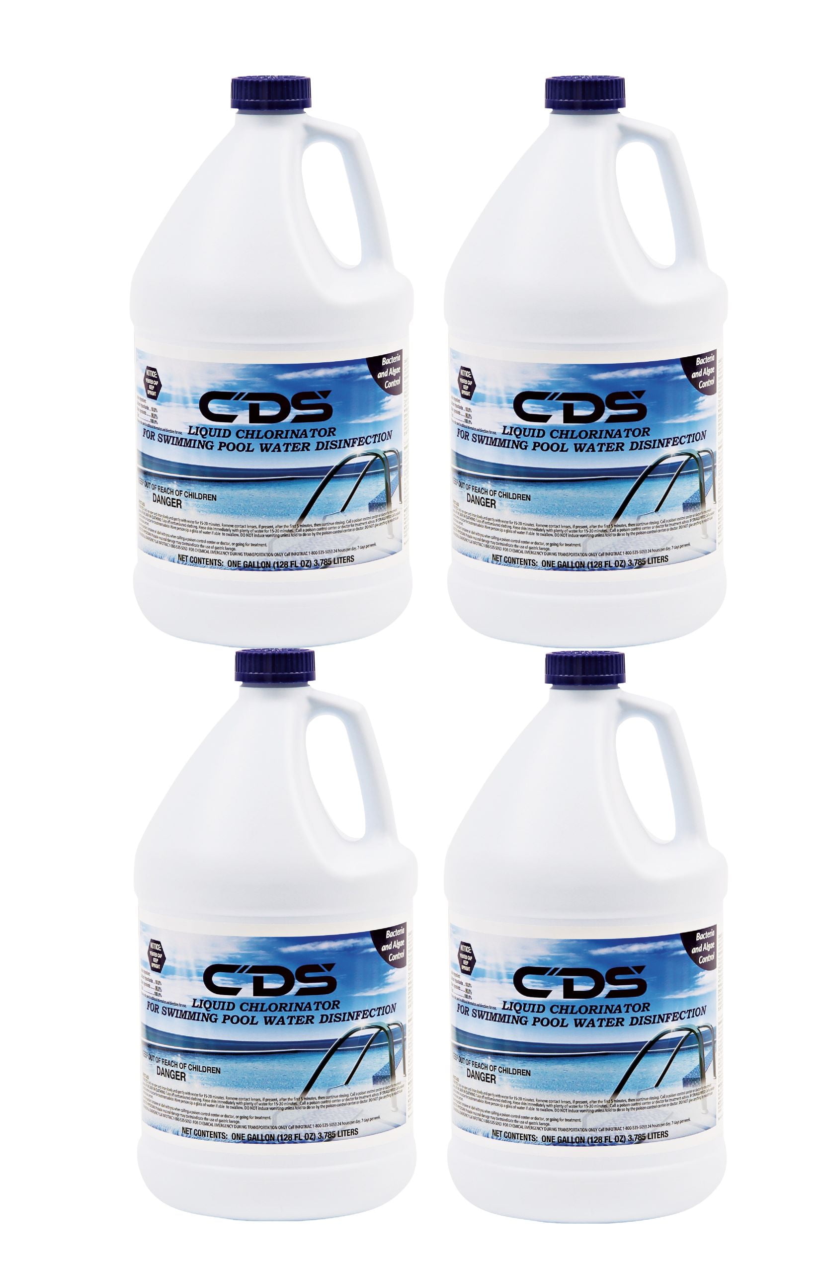 CDS Liquid Chlorinator For Swimming Pools | 1 Case (4 Gallons ...
