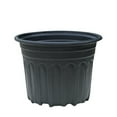 Gallon Nursery Plant Pots,Thickened Flexible Plastic Seedling Pot with ...