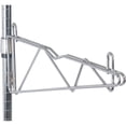 Nexel Chrome Adjustable Single Shelf Post Bracket 14""D - Walmart.com