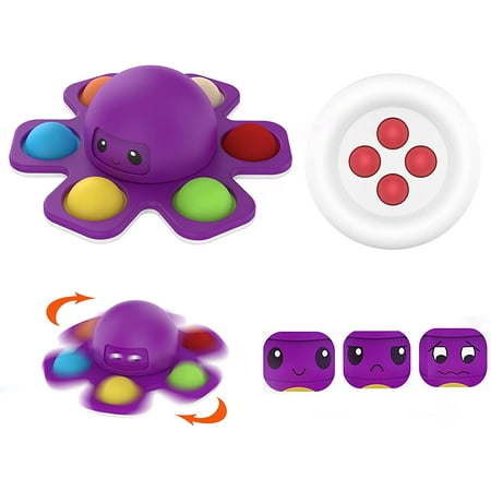 Simple Dimple Toy, Cute Face-Changing Octopus Fidget Toys,Anti Anxiety ...
