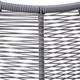 Mainstays Skyler Steel 3-Piece Wicker Rope Chat Set, Grey - Walmart.com