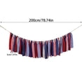 6.5 Ft Bunting Banner Garland 4th of July Decorations, Patriotic Stars ...