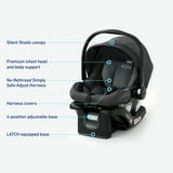 Graco SnugRide LX Infant Car Seat, Elko, Black - Walmart.com