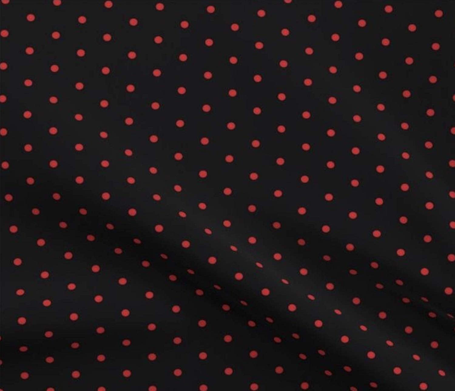 Small Polka Dot Poly Cotton Fabric by the 5, 10, 15 and 20 Yard ...