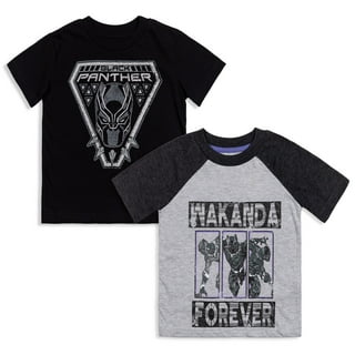 Marvel Boys' Black Panther Long Sleeve Raglan T-Shirt, Sizes XS-2XL ...