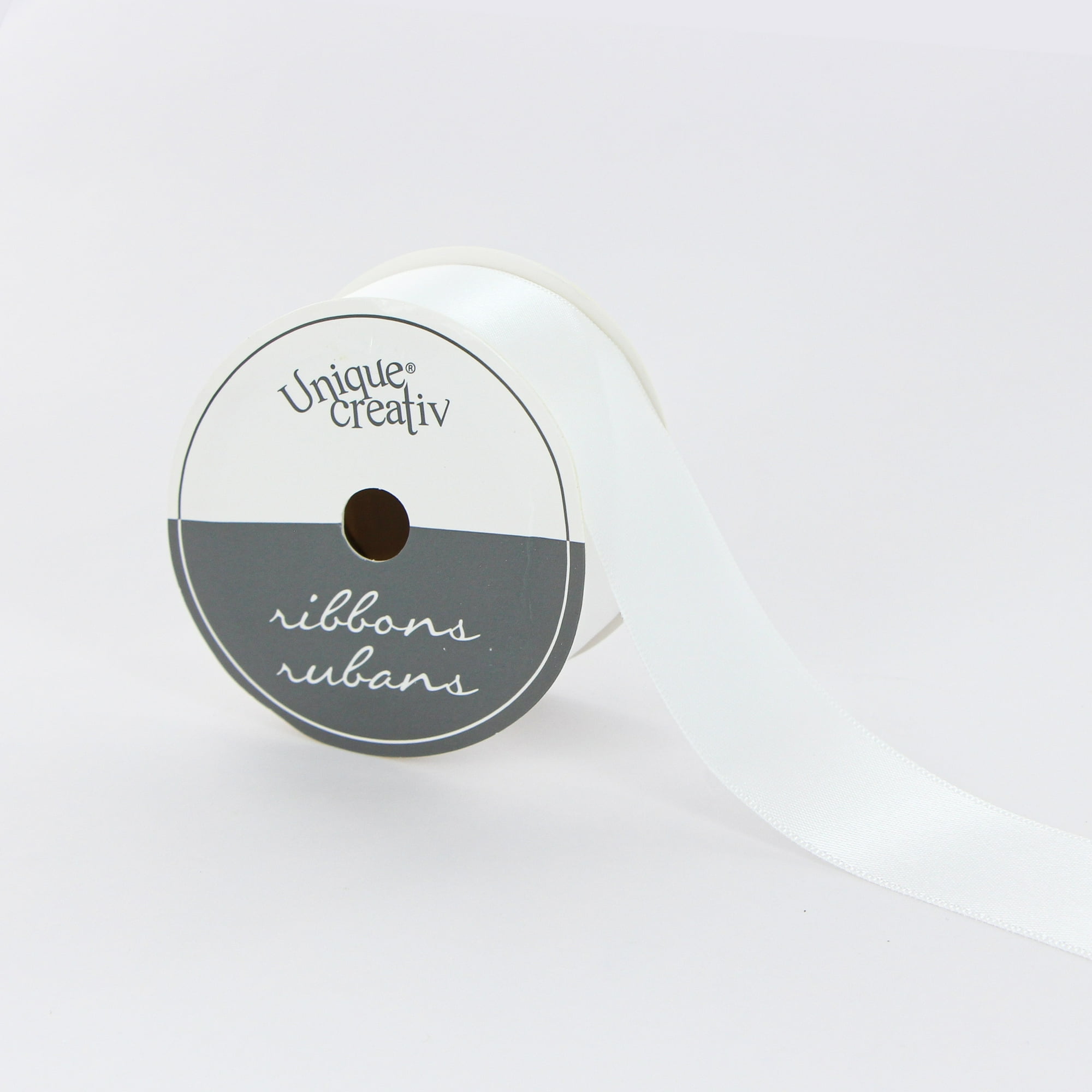 Click here for Unique Creativ  Ribbon  Single Face Satin  White... prices