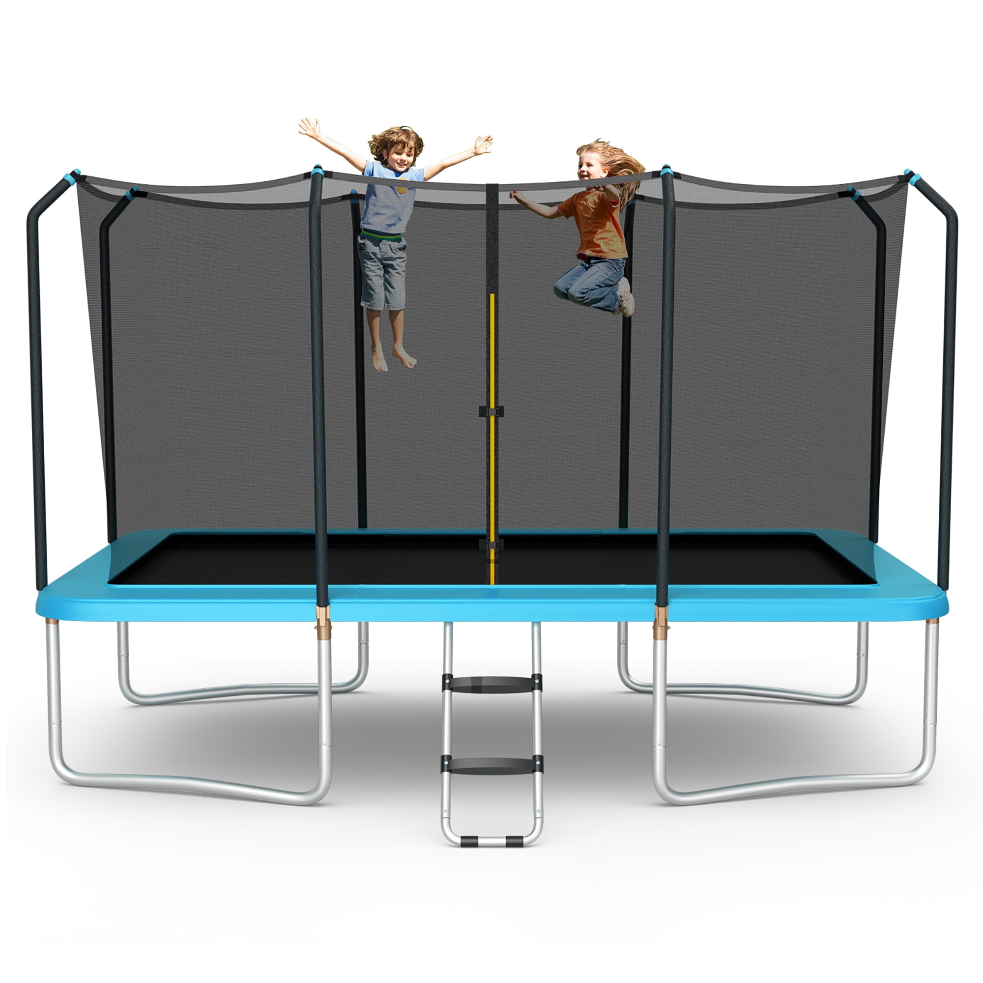 Click here for Gymax 8 X 14 Ft Rectangular Recreational Trampolin... prices
